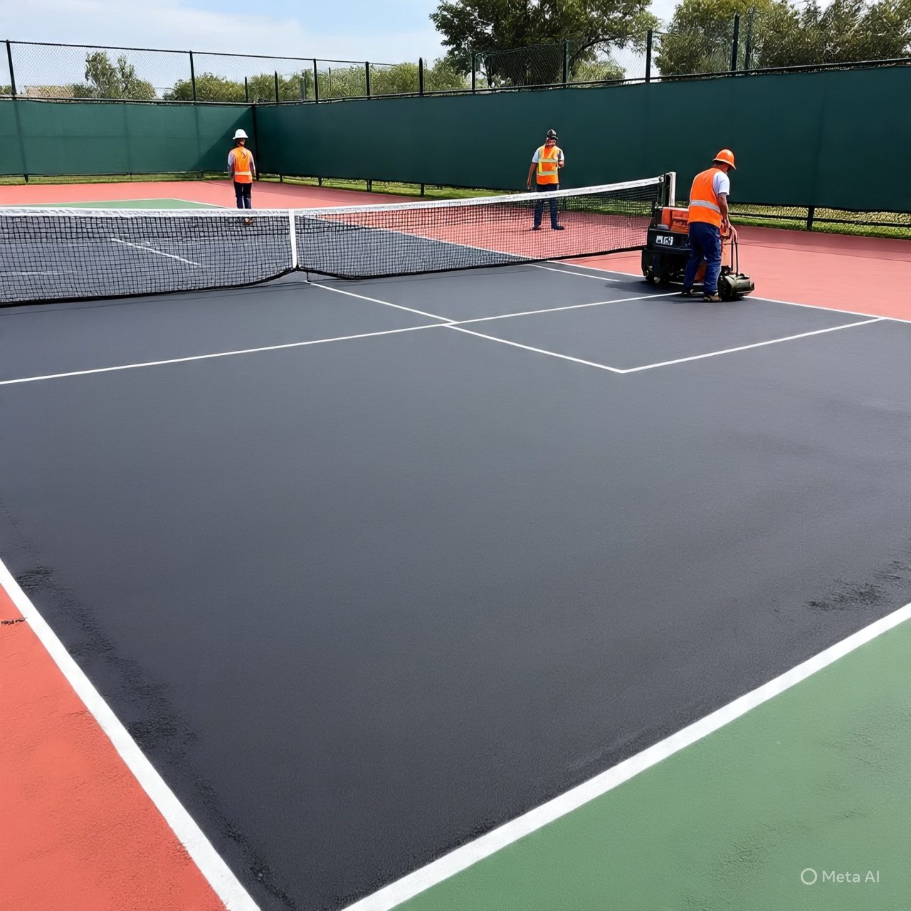 Tennis Court Resurfacing: Midrand, Kyalami & Woodmead