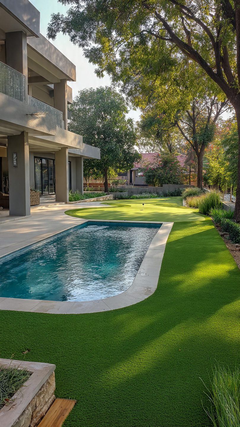 Matching Artificial Grass Pile Height to Your Property Zones